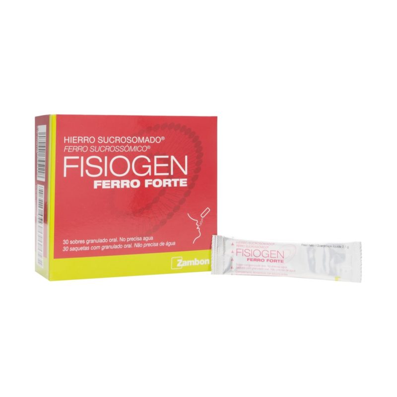 FISIOGEN FERRO FORTE 30 SOBRES - AP Pharma